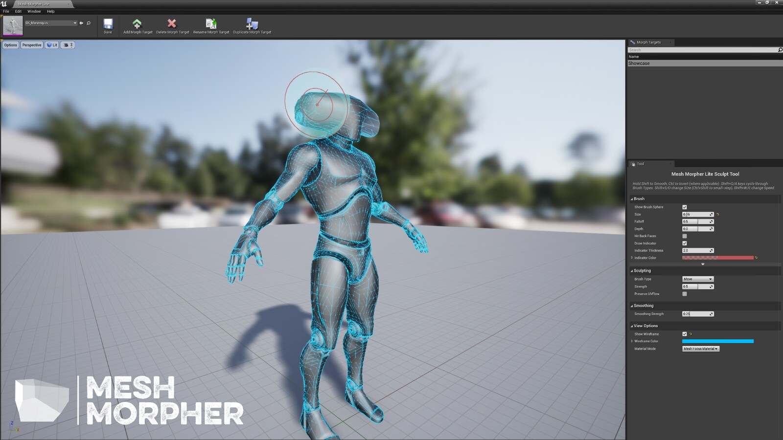 Mesh Morpher Lite by Yaki Studios in Code Plugins - UE4 Marketplace